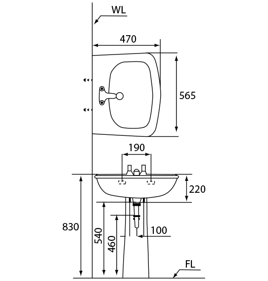 LF-365 / M-1051 - 摩登產品 | 摩登衛浴 | MIT台灣製造 | 最高榮譽金級省水標章